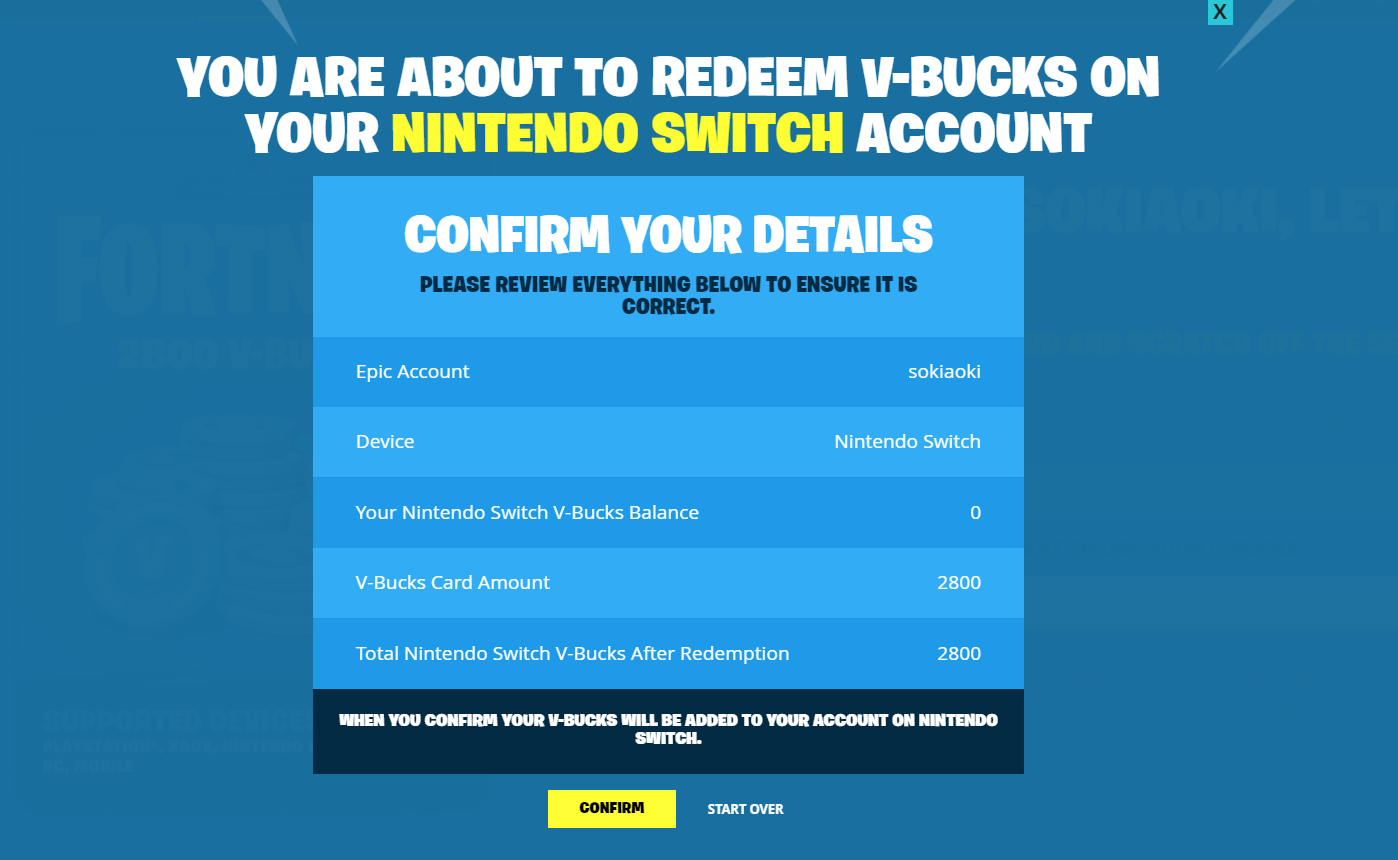 Πως εξαργυρώνω τα vbucks του fortnite στο nintendo switch. Nintendo ...